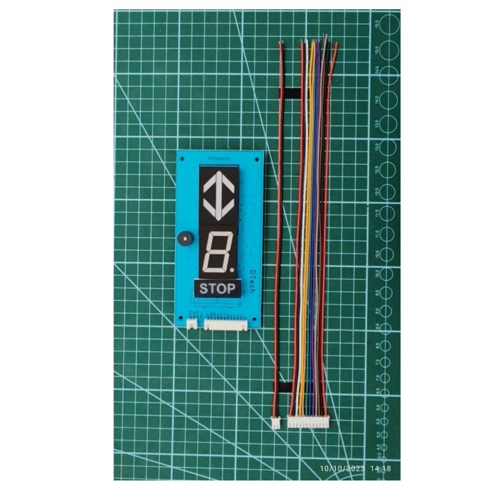 Jual Display Indikator Elevator Lift Seven Segment Arrow Led Bar - Red ...