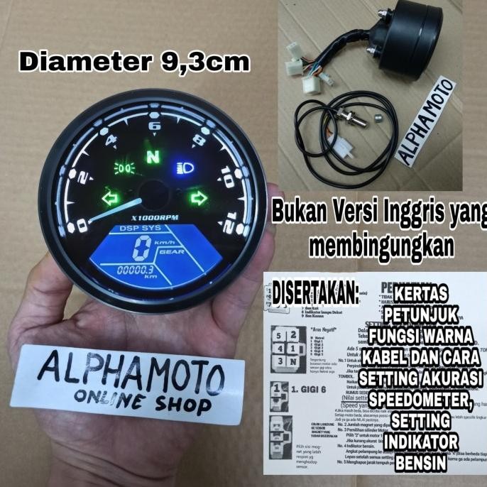 Jual SPEEDOMETER DIGITAL NEWTEK BULAT ORIGINAL DAN TERPERCAYA | Shopee ...
