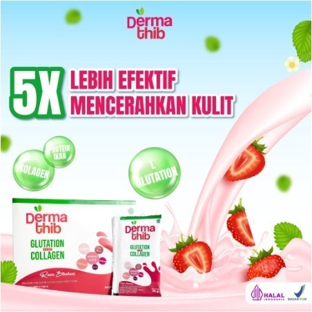 Jual Paket Hemat 1 Botol Dermathib Isi 60 Kapsul Suplemen Jerawat Free ...