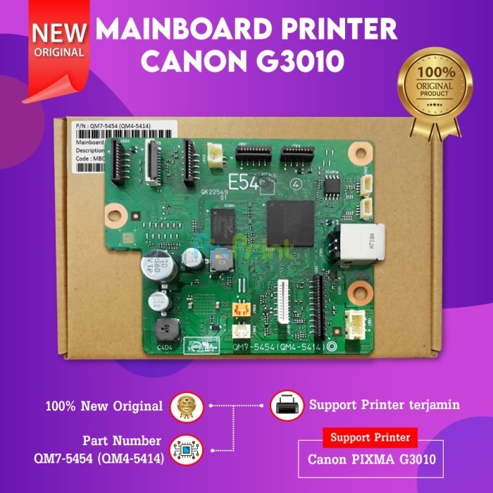 Jual Mainboard Canon G1000 G2000 G3000 G4000 G1010 G2010 G3010 G4010 ...