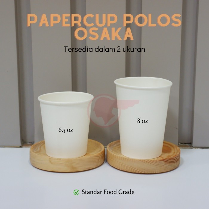 Jual Paper Cup Hot Gelas Kertas Minuman Panas Tebal 6.5Oz 8Oz [50 Pcs] | Shopee Indonesia