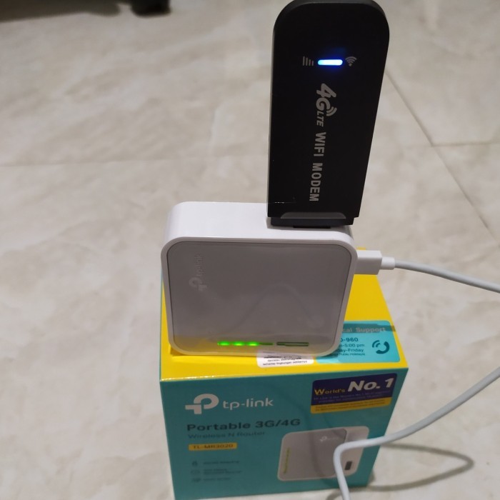 Jual HARGA DISC - Modem USB 4G LTE 150Mbps Plus TP-LINK TL-MR3020 ...