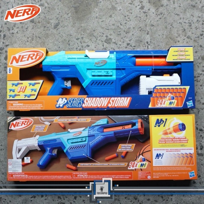 Jual Nerf N Series Shadow Storm Blaster Echo Retaliator Shadowstorm ...