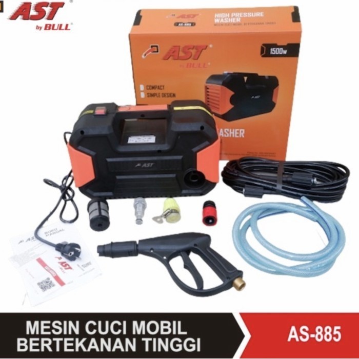 Jual High Pressure Washer Mesin Cuci Mobil As-885 Ast Jet Cleaner ...