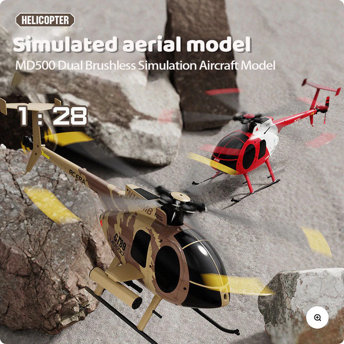 Jual Terbaru!! Rc Era Helicopter C189 Dual Brushless Simulation 6-Axis ...