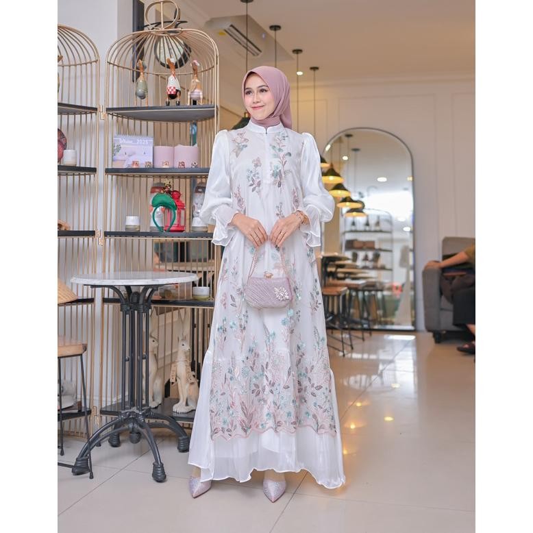 Jual ORIGINAL Serayaofficiall ODELIA Rekomendasi Dress Pesta dan Kondangan Mewah Tille Garden ...
