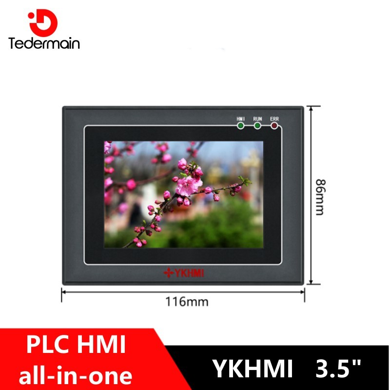 Jual HONYA YKHMI PLC HMI ALL-IN-ONE 3.5" Combo Programmable Logic Controller with Touch Panel ...