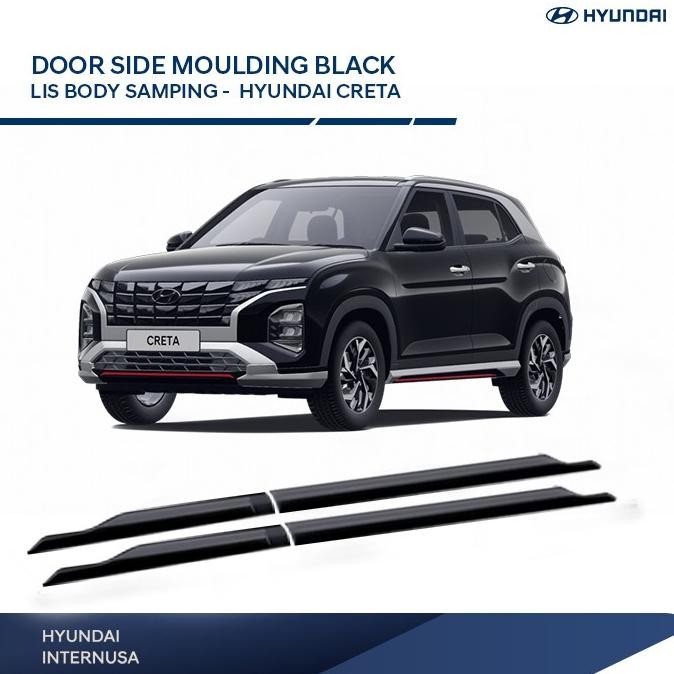 Jual DOOR SIDE MOULDING - BLACK LIST PINTU HITAM AKSESORIS HYUNDAI ...
