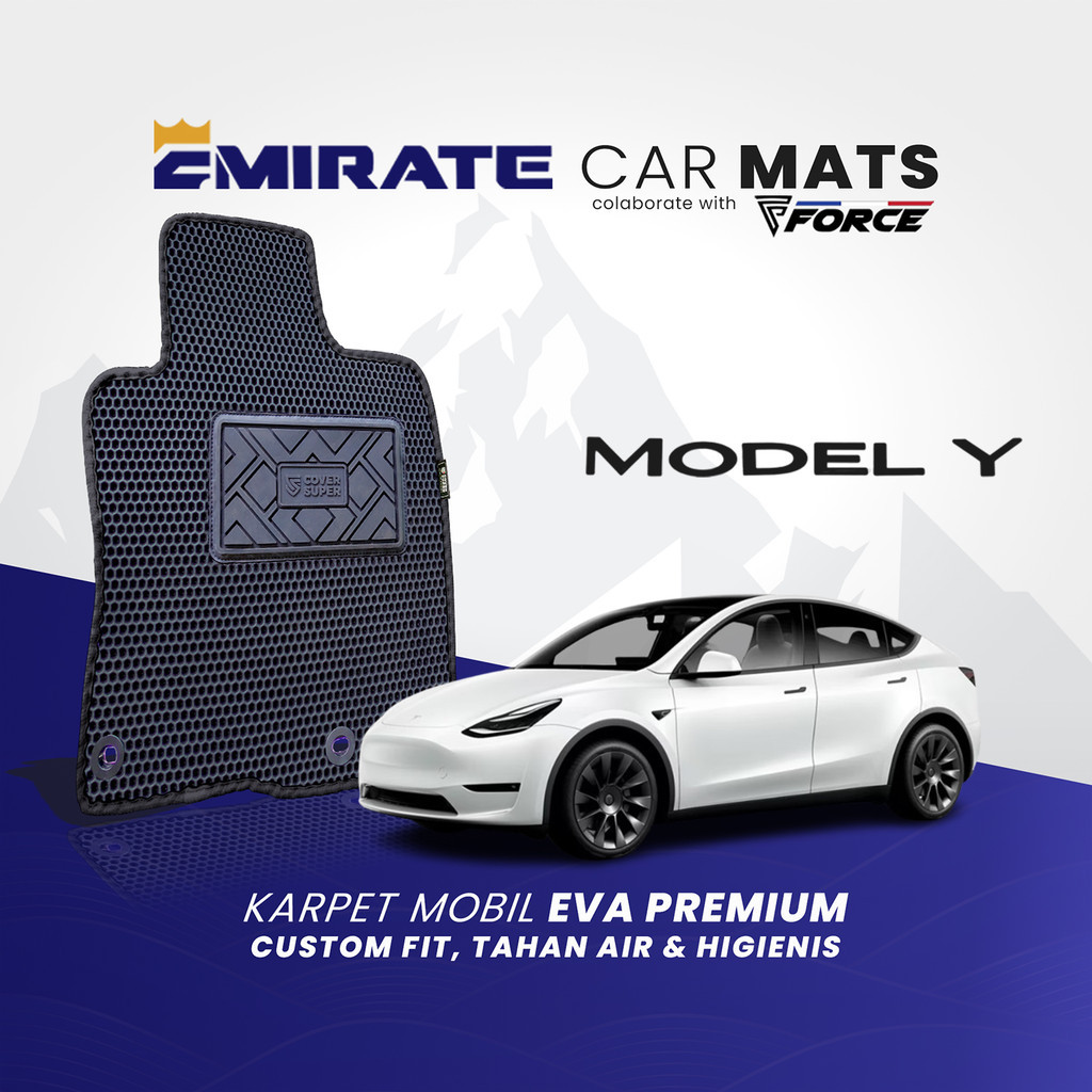 Jual Karpet Mobil Tesla Model Y Eva Premium Emirate Fullset | Shopee ...