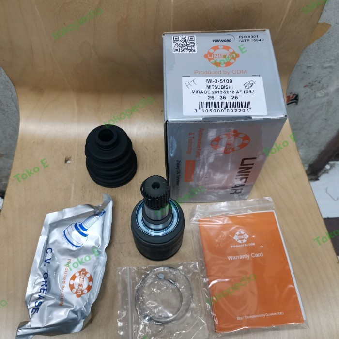 Jual As roda cv joint dalam mitsubishi mirage matic at | Shopee Indonesia