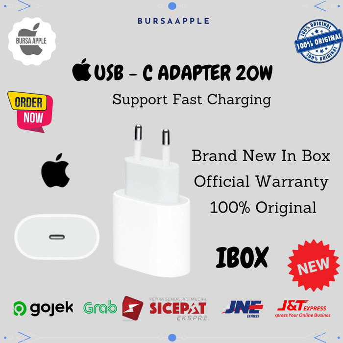 Jual HARGA DISC - Apple 20W USB-C Power Adapter Charger iPhone Original ...