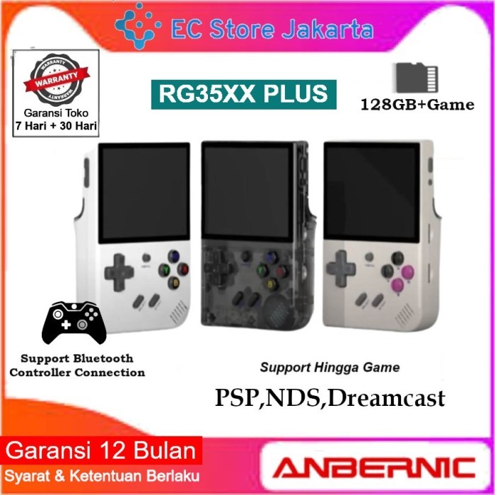 Jual ANBERNIC RG35XX Plus Portable Handheld Video Game Console Classic ...