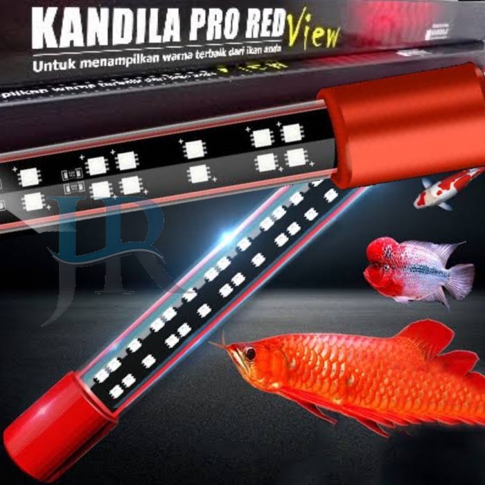 Jual Lampu LED aquarium Kandila pro red view arwana louhan koki 100 120 cm | Shopee Indonesia