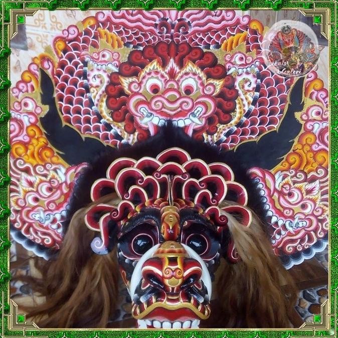 Jual DISKON PROMO BARONGAN DEVIL SUNGUT FULL KAYU ASLI UKURAN 14 BONUS ...