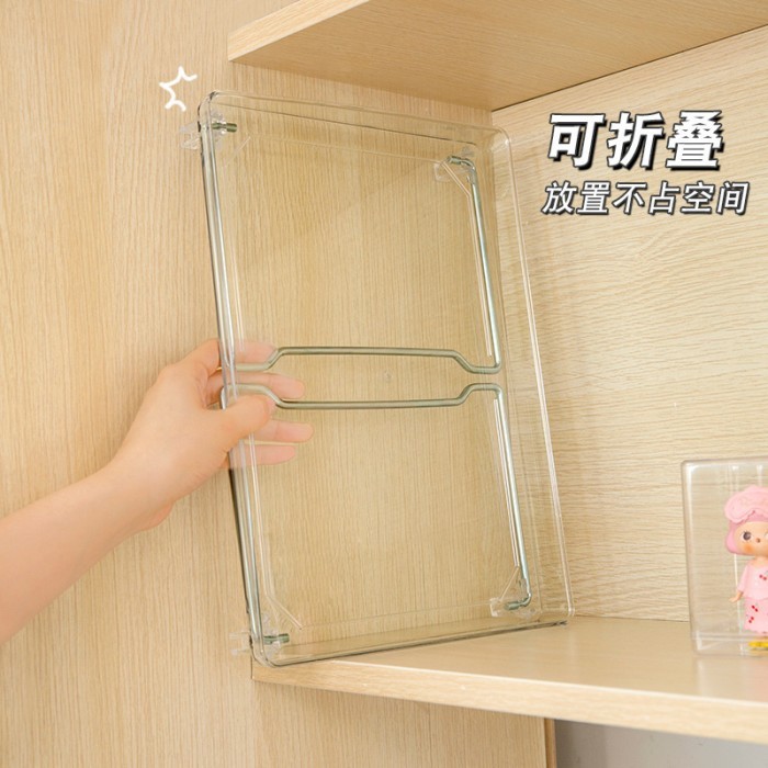 Jual Tebaru Rak Transparan Lipat / Rak Akrilik Lipat / Rak Penyimpanan ...