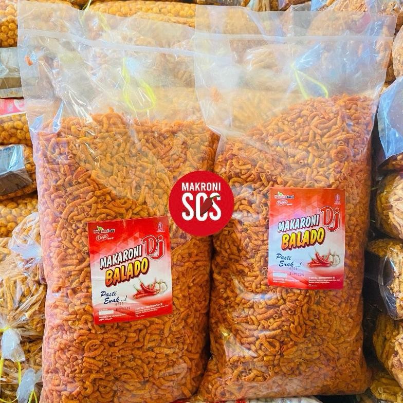 Jual VIRAL 1KG | 1000gr Makaroni Pipa Balado Snack Makaroni Pipa Rasa ...
