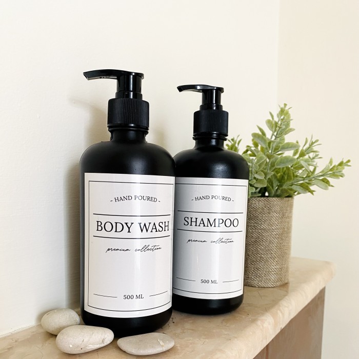 Jual Penawaran Spesial Premium - Botol Sabun Cair Hitam 500 Ml Zuk2 ...