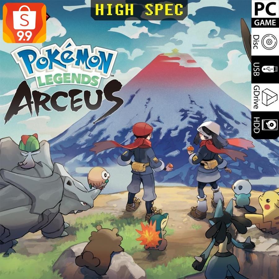 Jual pokemon legends arceus (ryujinx emu)/game pc game/games pc games ...