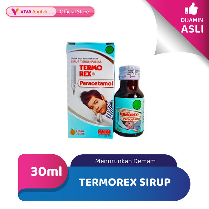 Jual Termorex Sirup untuk Menurunkan Demam (30 ml) | Shopee Indonesia