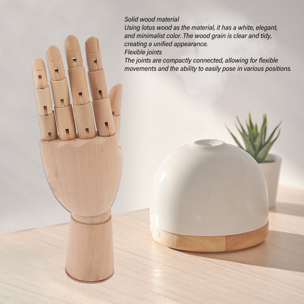 Jual New Flexible Wooden Hand Model Moveable Wooden Artists Manikin ...