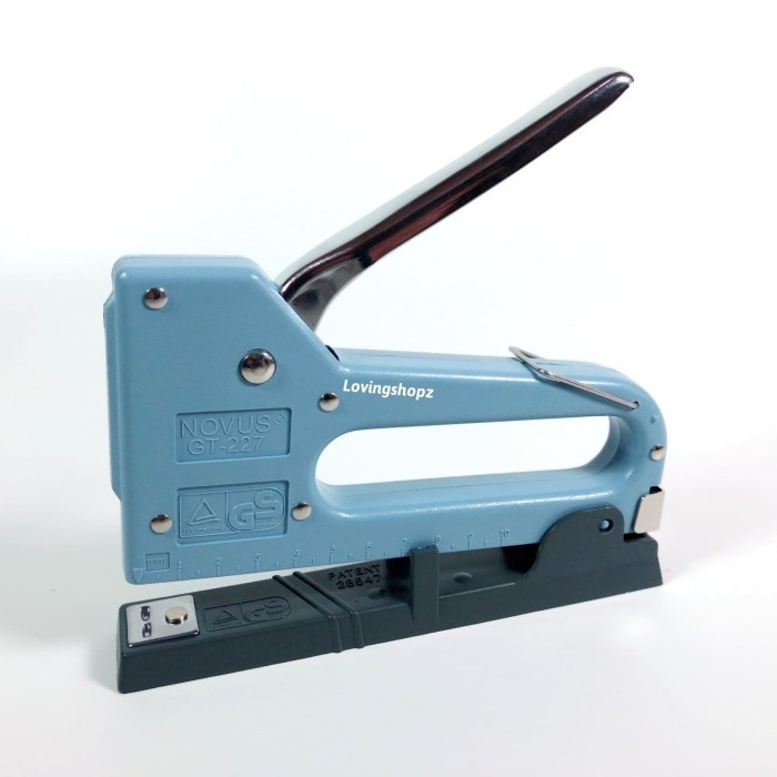 Jual GUN TACKER NOVUS GT-227, STAPLER KAYU/KARDUS/POSTER | Shopee Indonesia