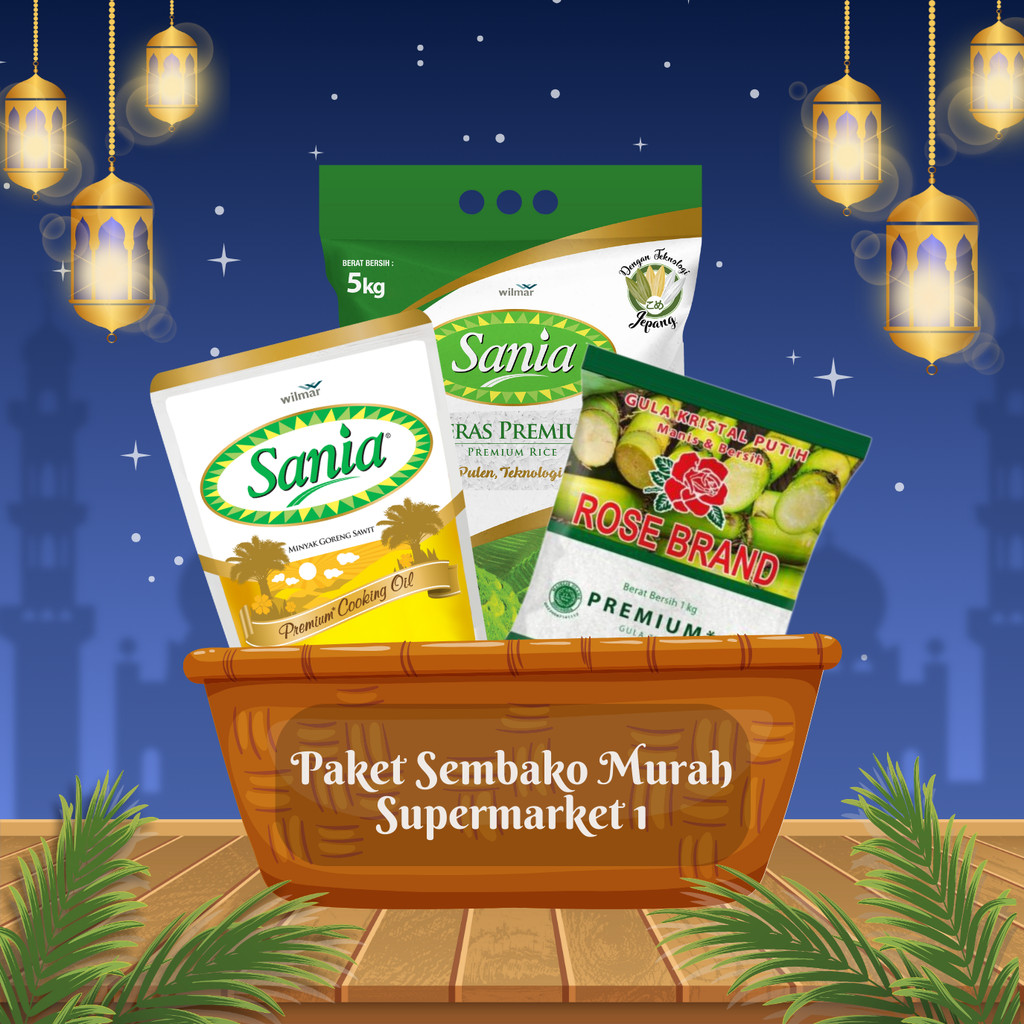 Jual Paket Sembako Murah Supermarket 1 | Shopee Indonesia