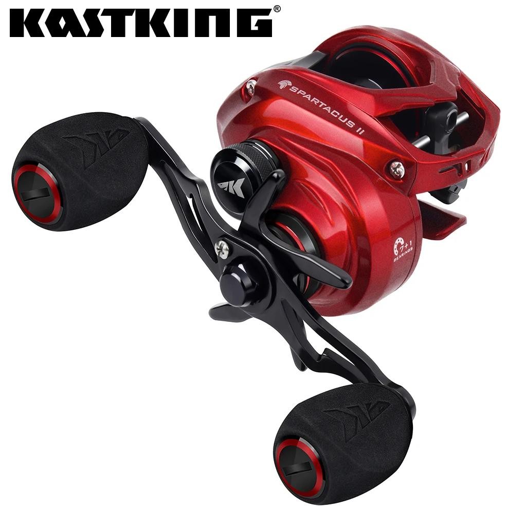 Jual Kastking Spartacus Ii Ultra Smooth Baitcasting Reel 8Kg Max Drag 7+1 Ball Bearings 7.2:1 ...