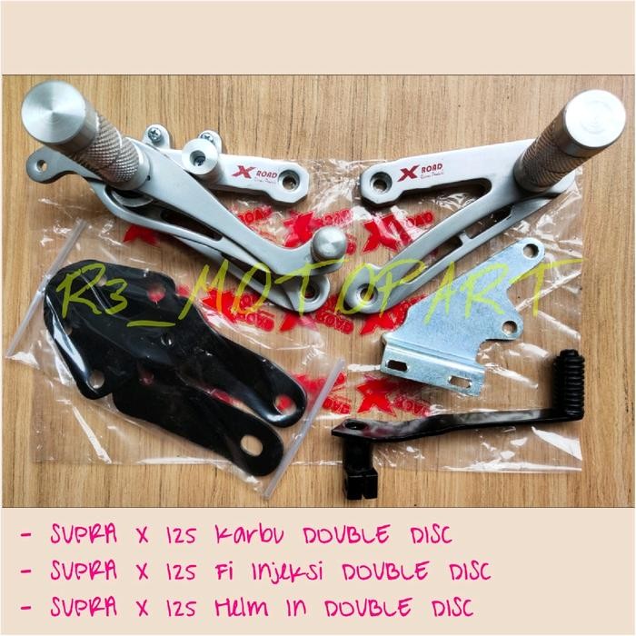 Jual Footstep Underbond Xroad New Supra X 125/X125 Fi Injeksi/Helm In ...
