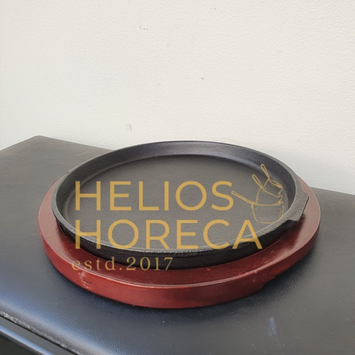 Jual SKITCHEN Hamburg Hot Plate Cast Iron Piring Hot Plate Pepper Lunch ...