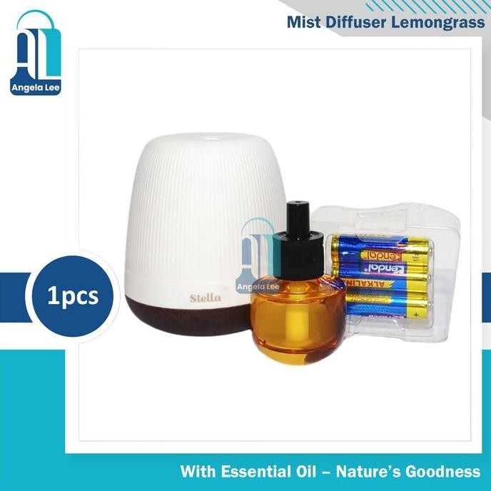 Jual Stella Mist Diffuser Lemongrass With Essential Oil Aromatherapy ...
