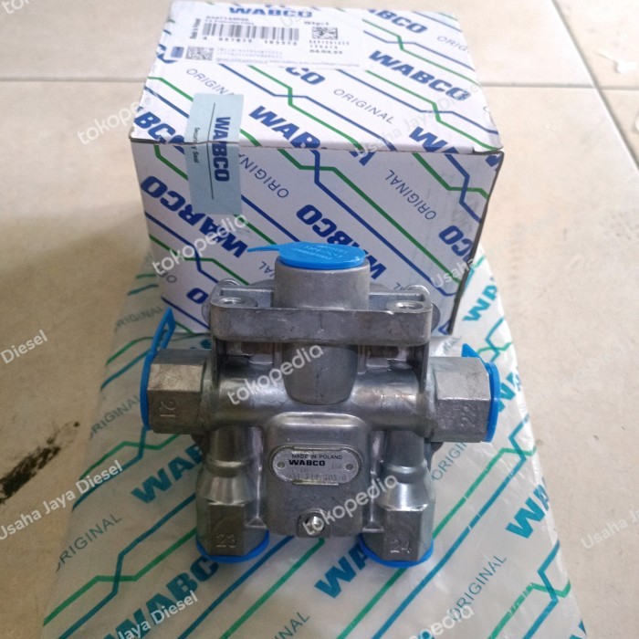 Jual Relay Valve Angin 4 Jalur Hino Lohan 500 S4750-Ewe010 Wabco ...