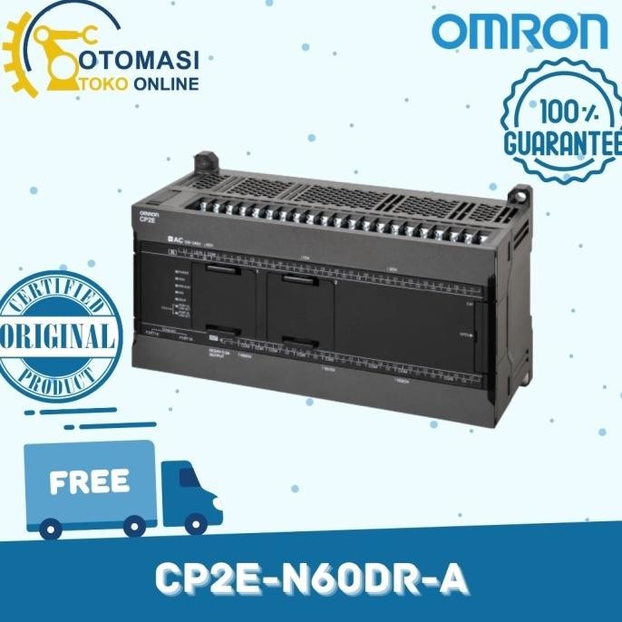 Jual PLC OMRON CP2E-N60DR-A | Shopee Indonesia