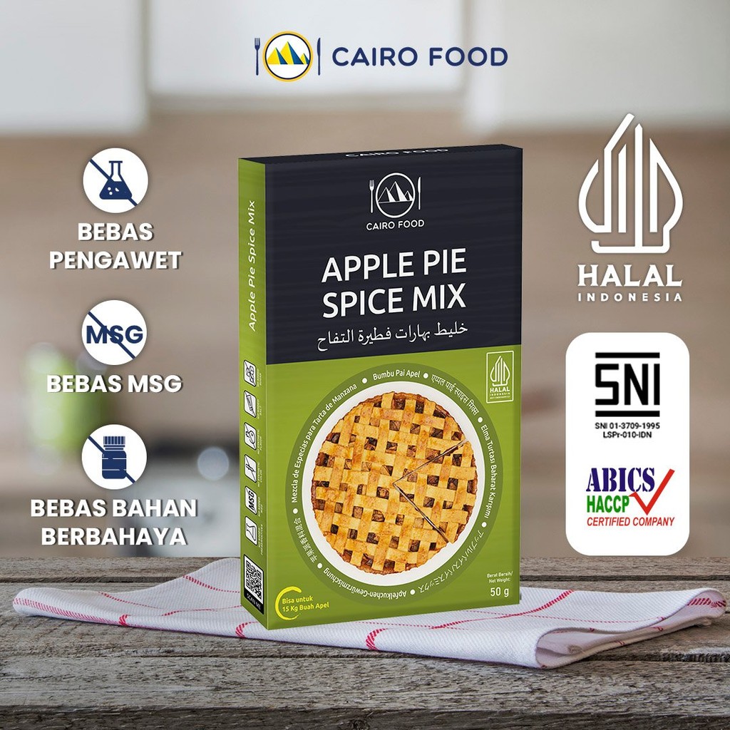 Jual Bumbu Apple Pie Spices Mix - Cairo Food | Shopee Indonesia