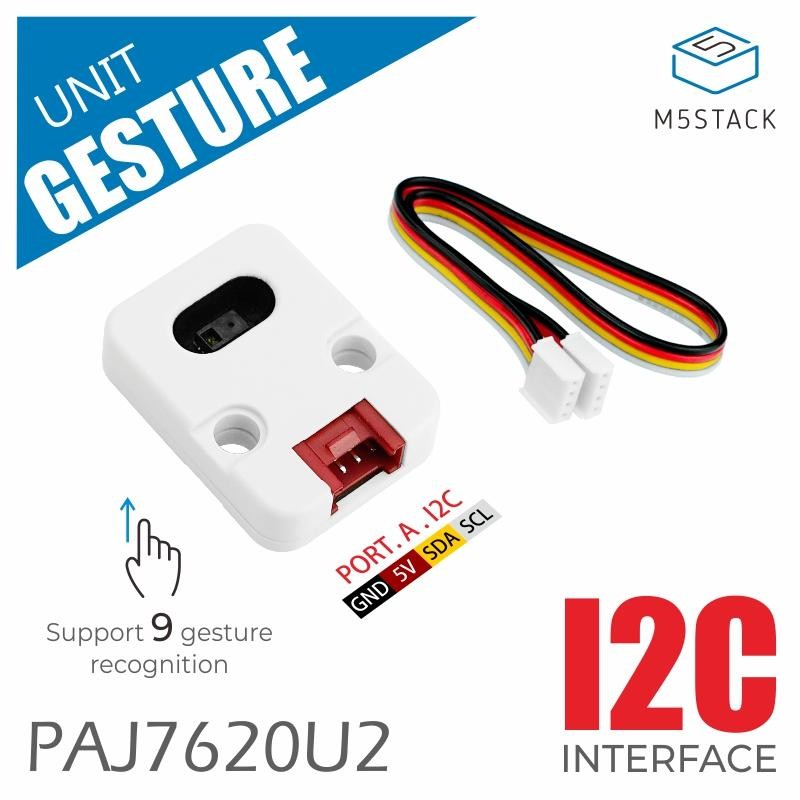 Jual ALKHZABAN M5Stack Official Unit - Gesture recognition sensor (PAJ7620U2) | Shopee Indonesia
