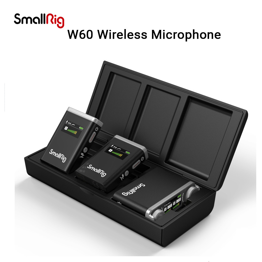 Jual TOKOBATAKL SmallRig Forevala W60 Wireless Mic Microphone System ...