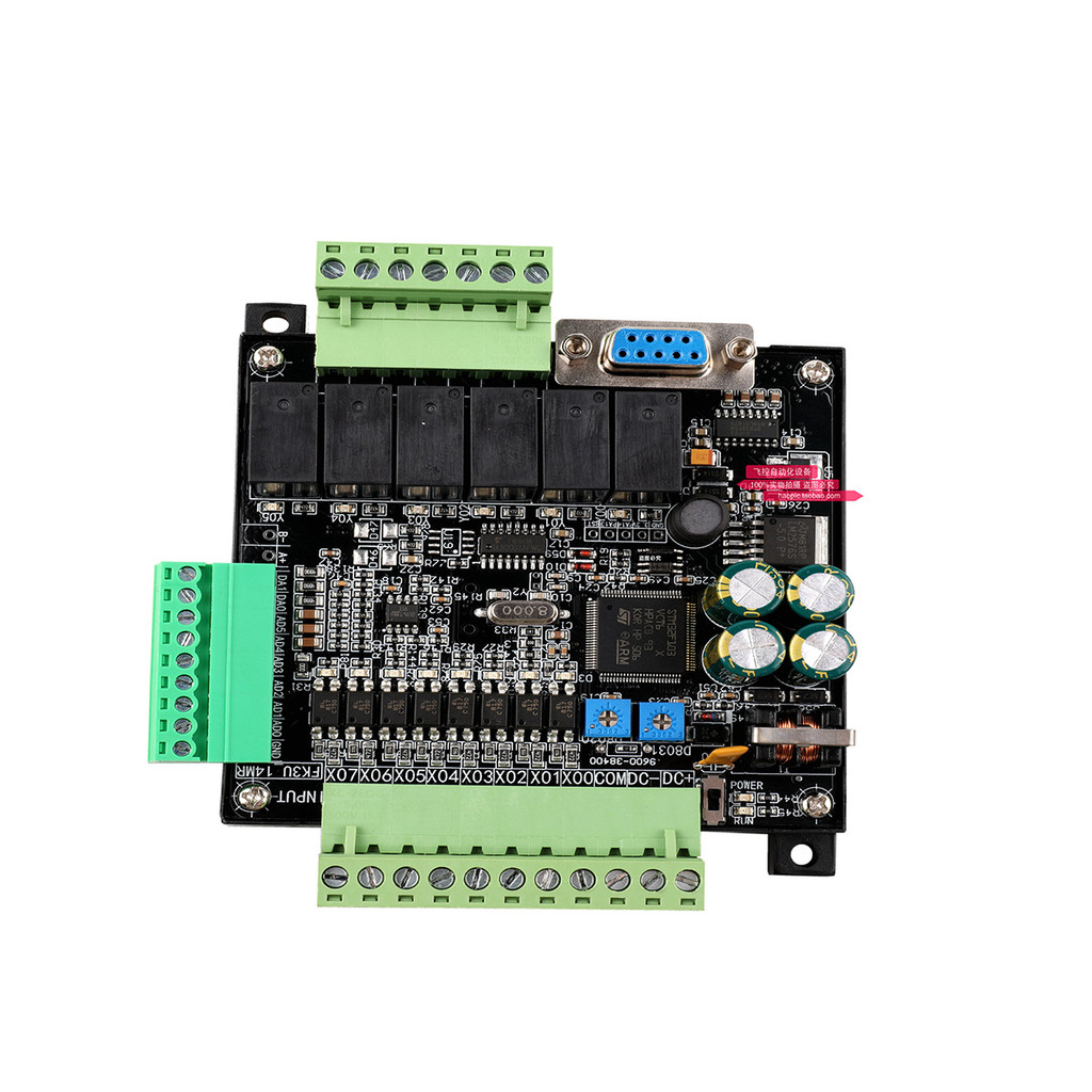 Jual EL_SHANUMJE FX3U-14MR/10MR high-speed PLC industrial control board programmable controller ...