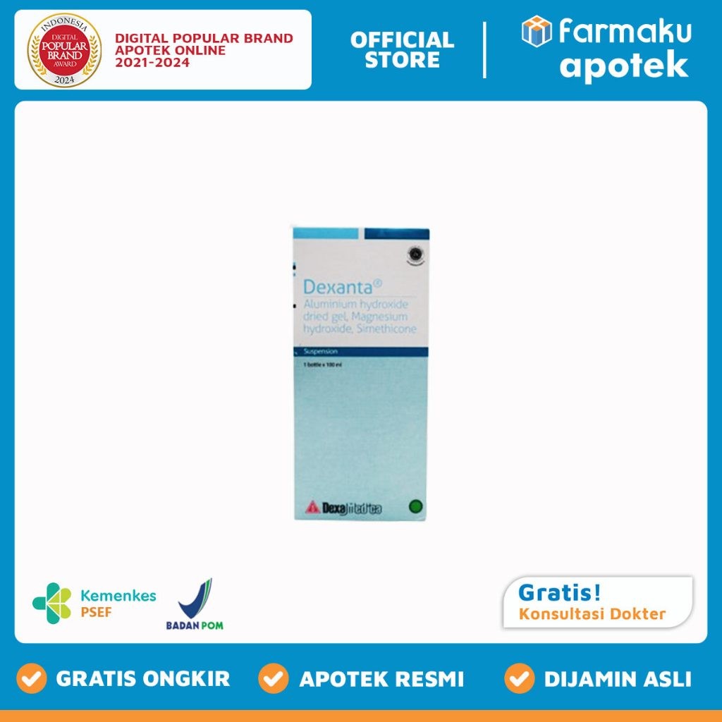 Jual Dexanta Syrup 100 ml - ASB | Shopee Indonesia