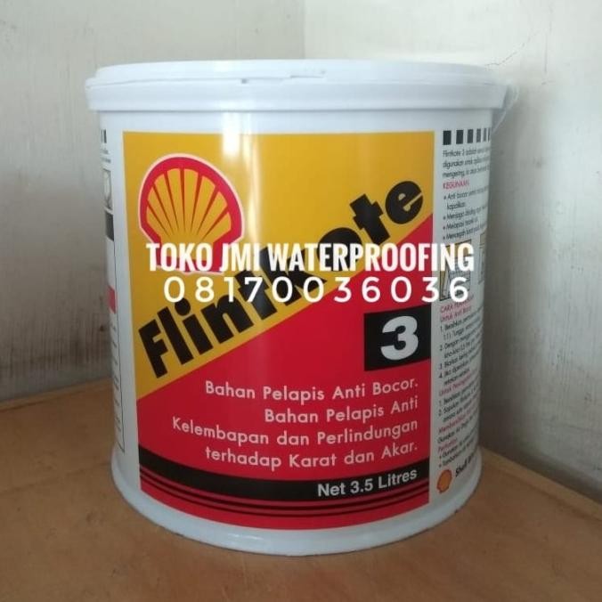 Jual Shell Flintkote 3 3,5L Primer Membran Bakar | Shopee Indonesia