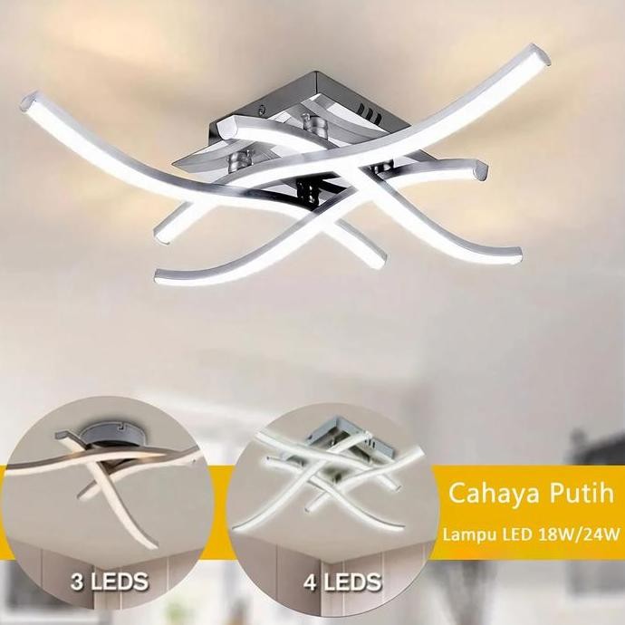 Jual Lampu Plafon LED Minimalis Modern Lampu Kamar Kreatif Lampu Kamar ...