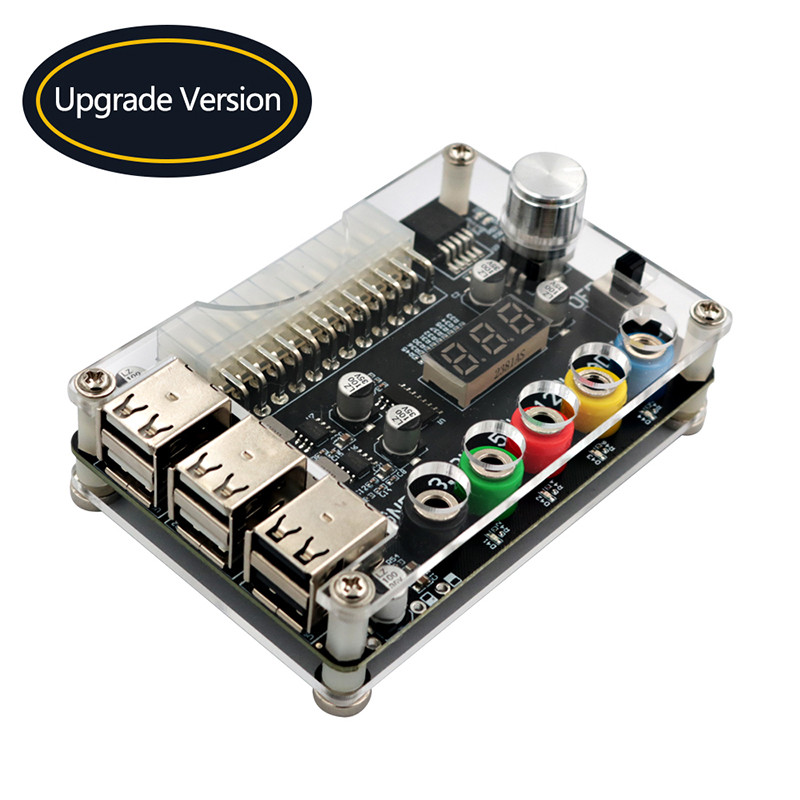 Jual LAGI BERJUANG 24Pin ATX Power Supply Breakout Board Power Module Adapter Connector ...