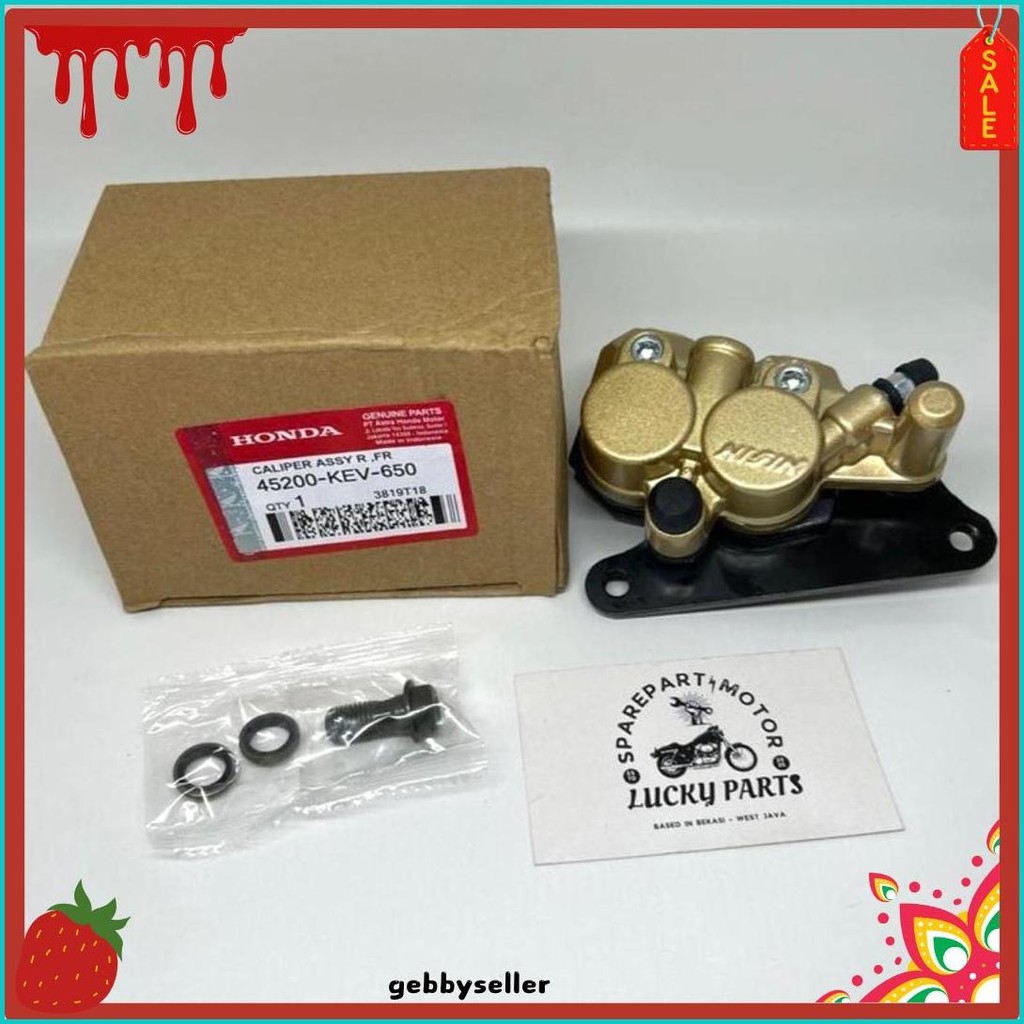 Jual Kaliper Pala Babi Cakram Depan (Kev) Untuk Motor Supra X,Supra X 125,Supra Fit ,Karisma ...