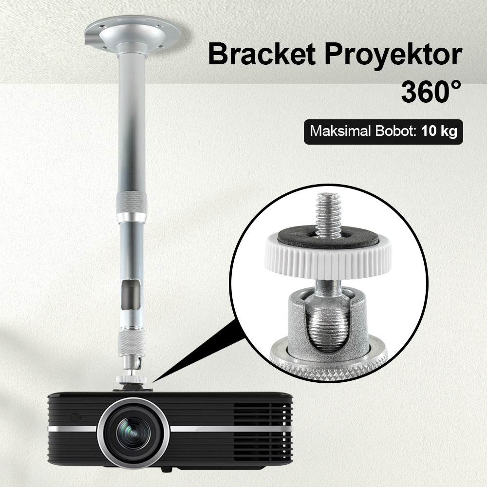Jual Bracket Proyektor 360 Derajat 10KG | Shopee Indonesia
