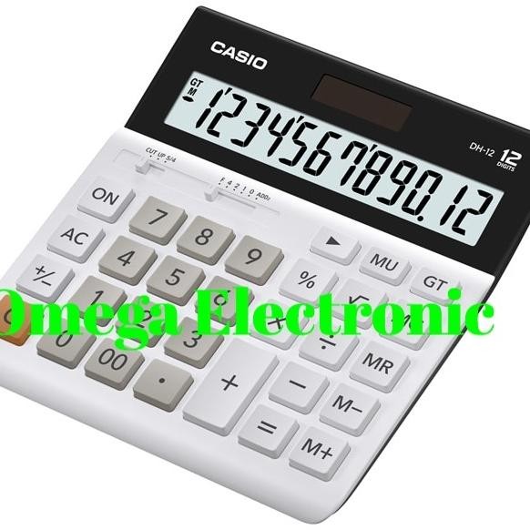 Jual Casio Dh 12 - Calculator Desktop Kalkulator Meja Kantor Office Dh ...