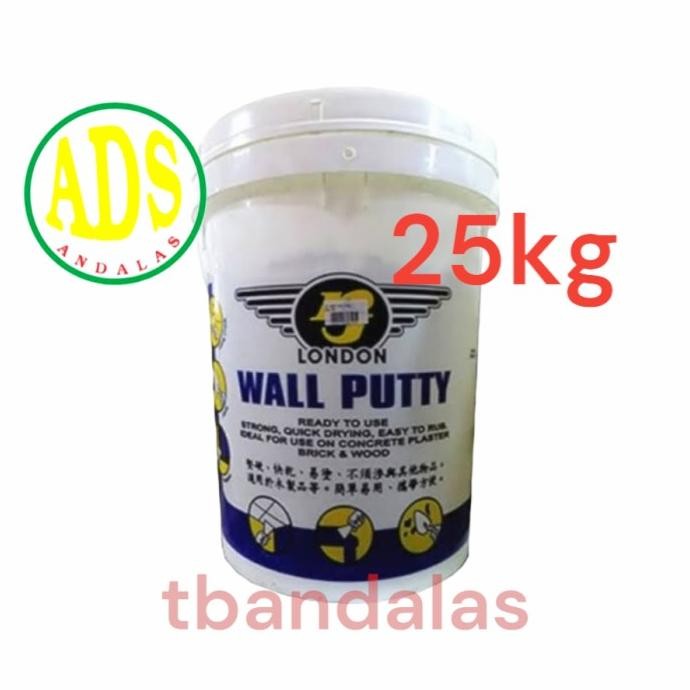 Jual Dempul Plamir Tembok Rj Wall Putty 25 Kg Original Dan Terlaris ...