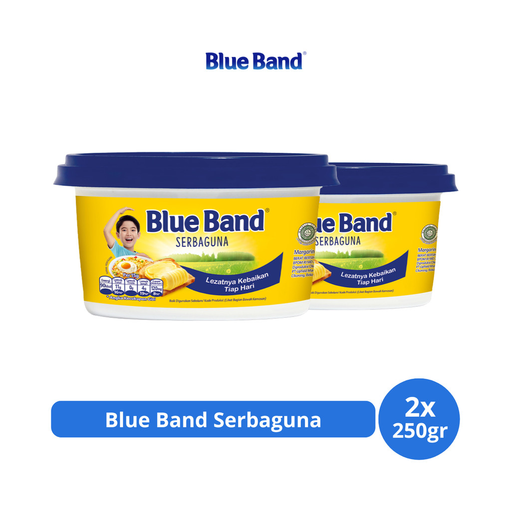Jual Blue Band Serbaguna 250gr x 2 pcs | Shopee Indonesia