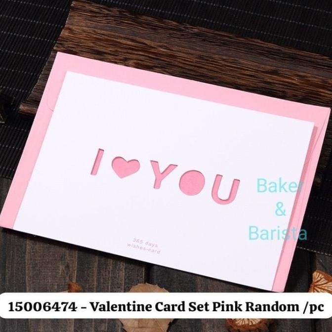 Jual @#@#@#] kartu valentine card ucapan kartu ucapan gift card kado ...