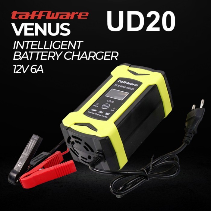 Jual Carger Casan Aki Mobil Charger accu Battery 12V 6A - UD20 Taffware ...
