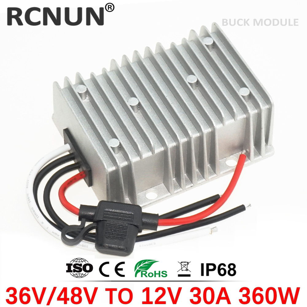 Jual SOYA 36V 48V to 12V 30A 360W Voltage Reducer DC DC Step Down Converter CE RoHS High ...