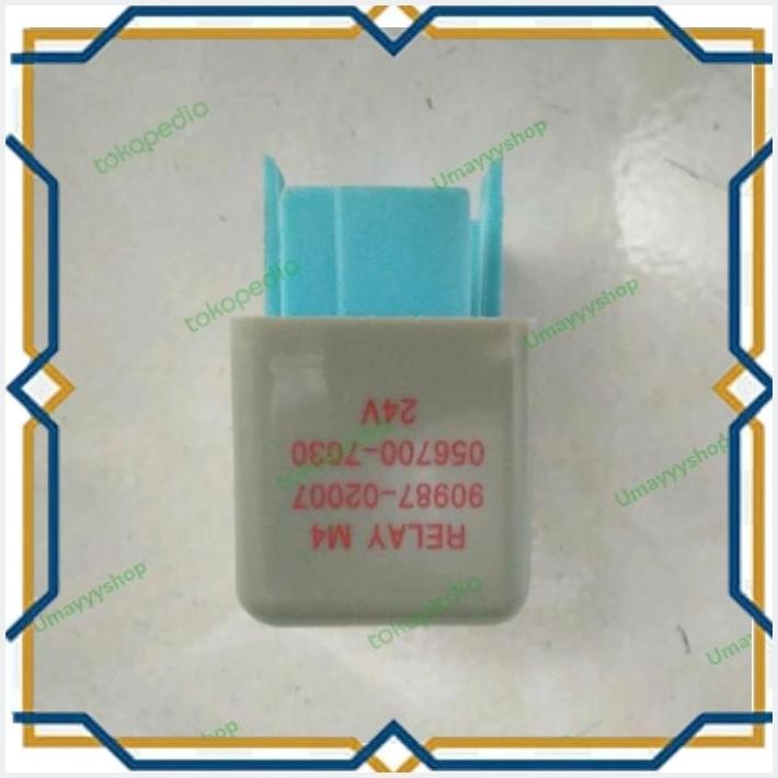Jual [UYS] RELAY HEAD LAMP TOYOTA DINASAURUS 24V 4PIN(90987-02007 ...