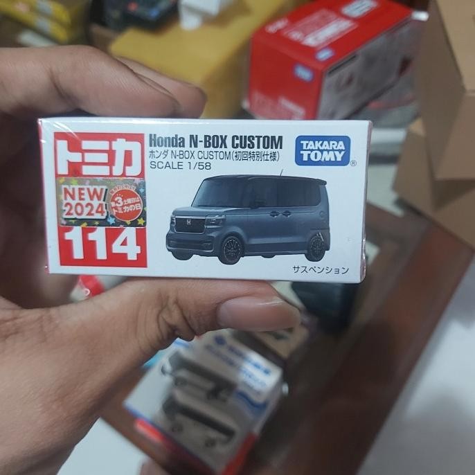 Jual TOMICA 114 Honda N-BOX CUSTOM SPECIAL COLOR FIRST EDITION | Shopee ...